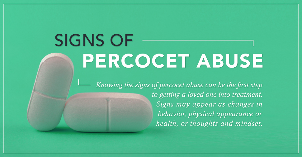Signs Of Percocet Abuse