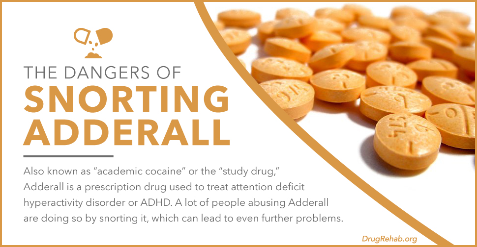 The Dangers of Snorting Adderall