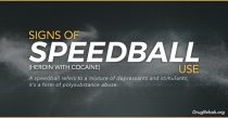 Signs of Speedball (Heroin with Cocaine) Use